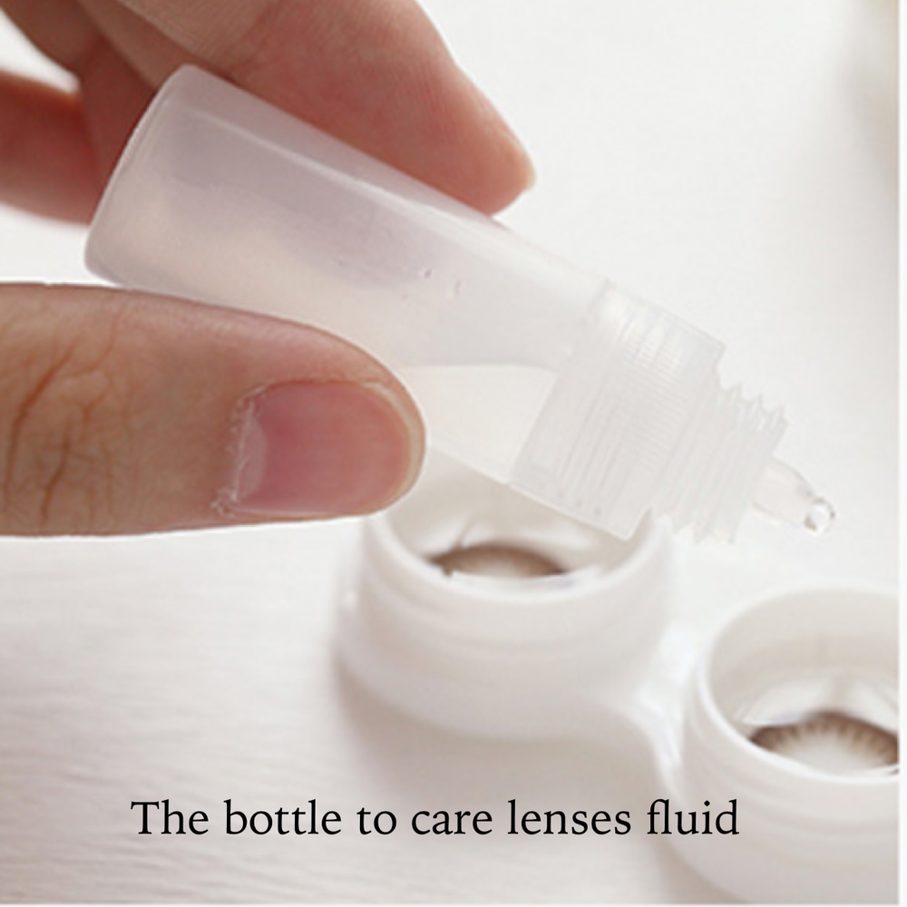 Contact Lenses Case - Silver